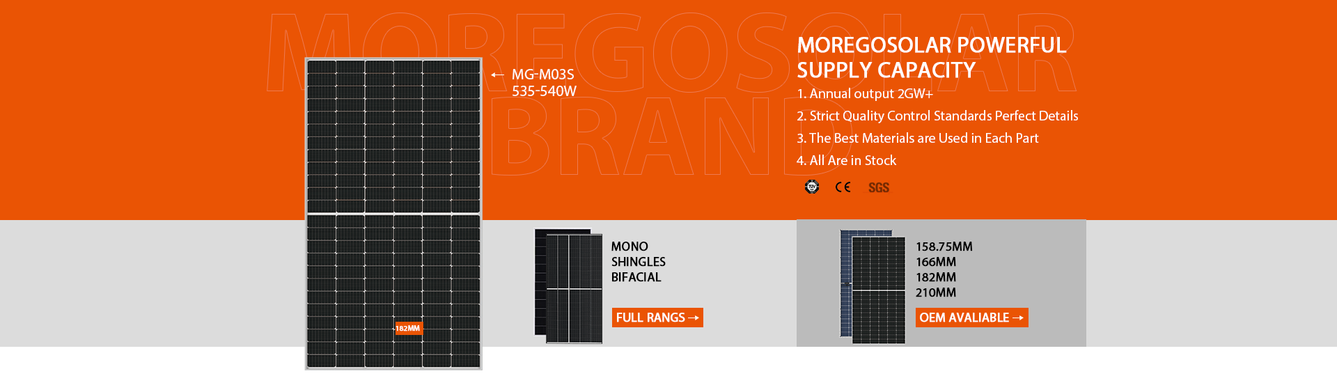 Moregosolar, one-stop PV products procurement platform
